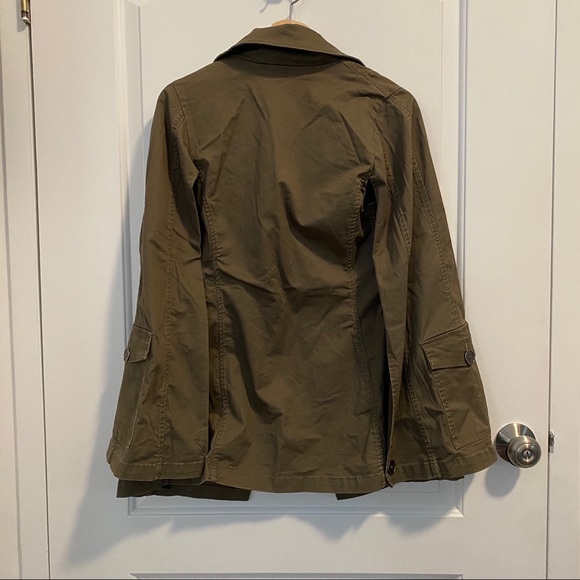 bebe | Jackets & Coats | Bebe Addiction Army Green Jacket | Poshmark